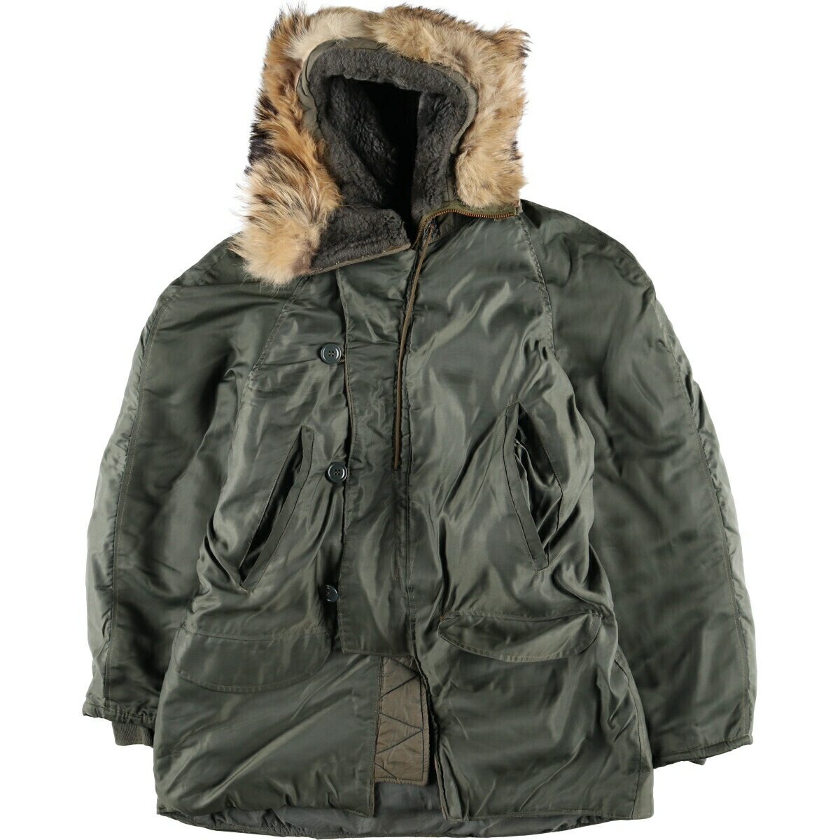 【楽天市場】古着 50'S N-3B ミリタリー フライトジャケット メンズL相当 ヴィンテージ /eaa522168 【中古】 【250314】：古着屋JAM