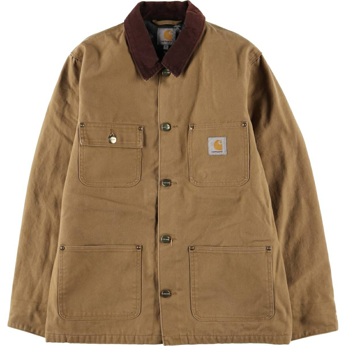 【楽天市場】古着 カーハート Carhartt ミシガンチョアコート ダックカバーオール メンズM相当 /eaa522602 【中古 ...