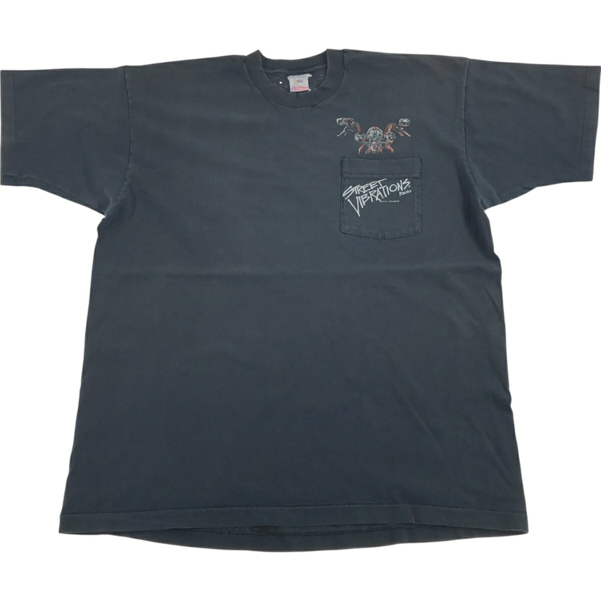 【楽天市場】古着 90'S フルーツオブザルーム FRUIT OF THE LOOM STREET VIBRATIONS 鷲柄 イーグル柄 ...
