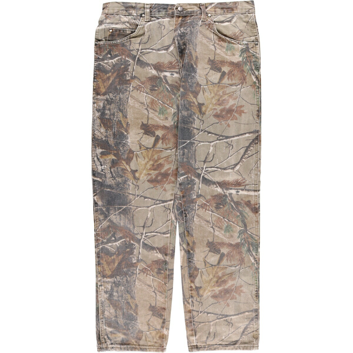 【楽天市場】古着 ラングラー Wrangler PRO GEAR 迷彩柄 リアルツリーカモ テーパードデニムパンツ メンズw36相当 ...