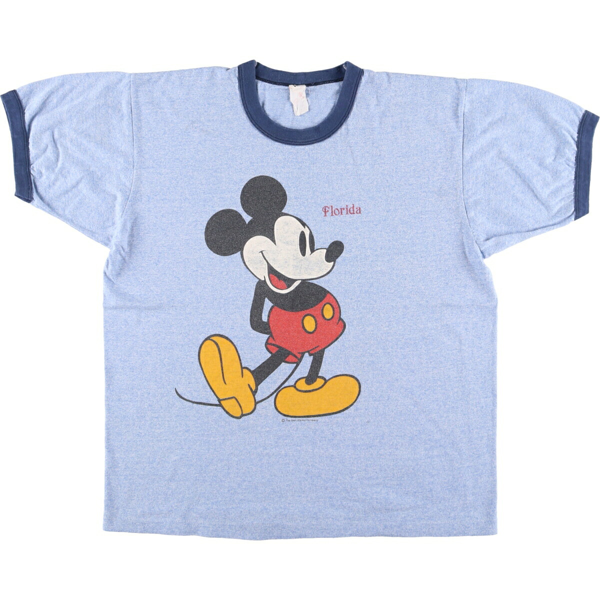 【楽天市場】古着 90'S スクリーンスターズ SCREEN STARS MICKEY MOUSE ミッキーマウス リンガーTシャツ USA製 ...