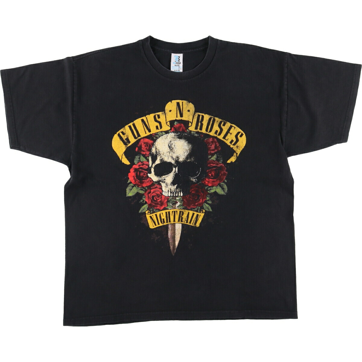 【楽天市場】古着 ティースタイルド teestyled MEDIUM WEIGHT OPEN END GUNS N' ROSES ガンズアンド ...