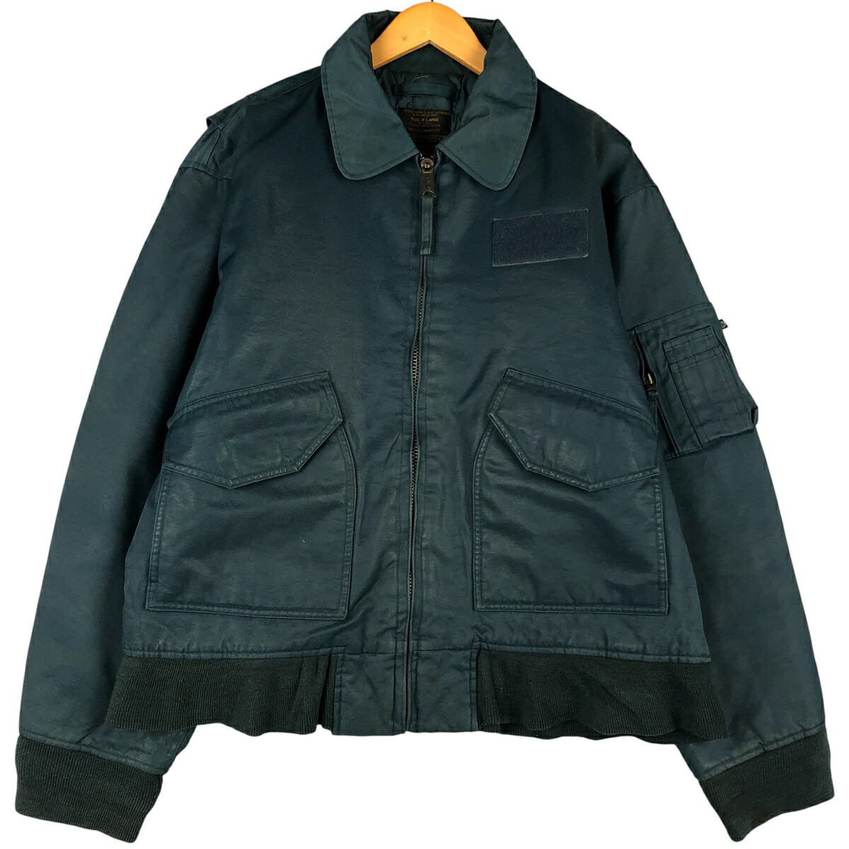 【楽天市場】古着 民間品 CWU-45/Pタイプ 中綿入り ミリタリー フライトジャケット メンズXL相当 /eaa603246 【中古 ...