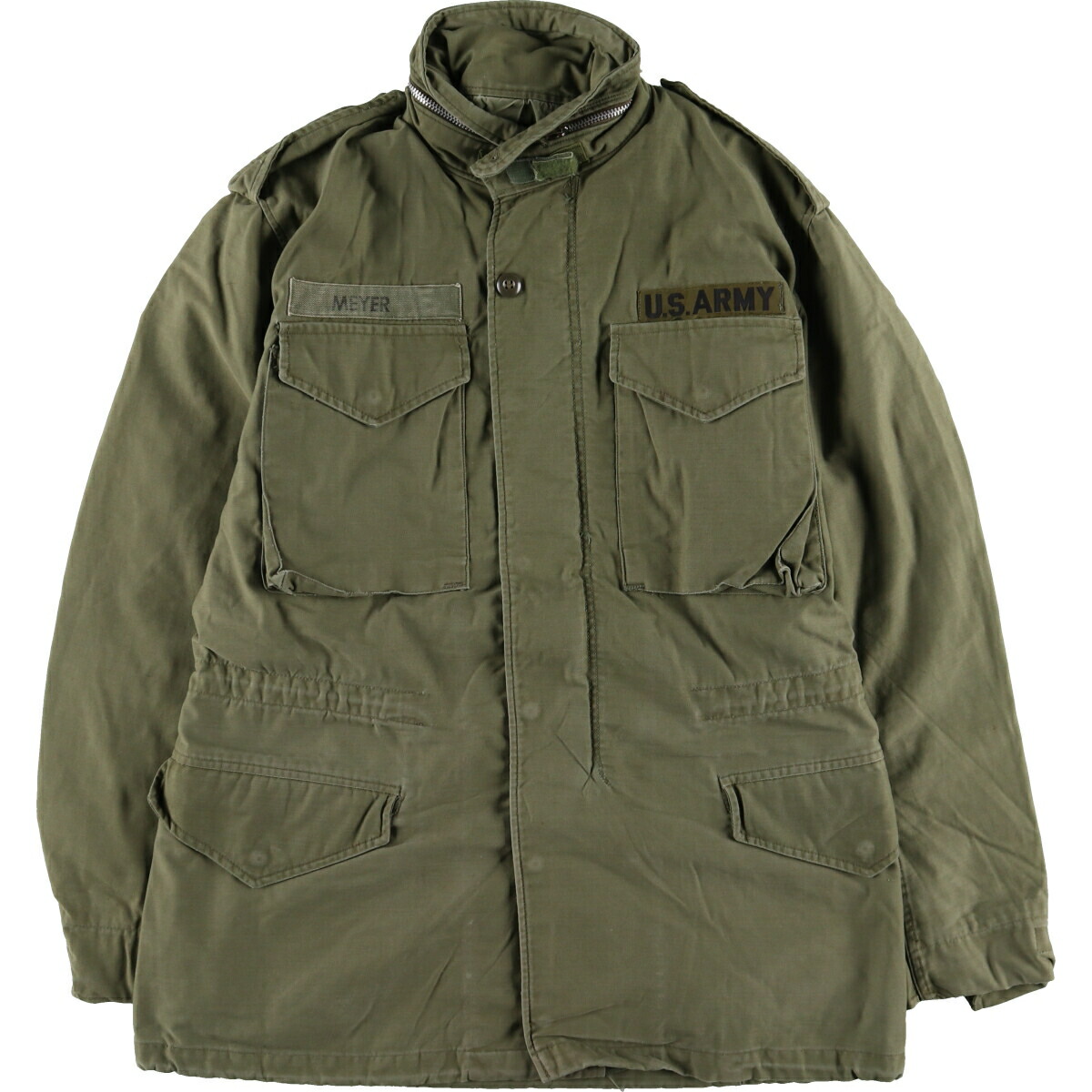 【楽天市場】古着 60'S 米軍実品 U.S.ARMY M-65 2nd ミリタリー フィールドジャケット USA製 SMALL LONG メンズS相当 ヴィンテージ /evb003831 ...