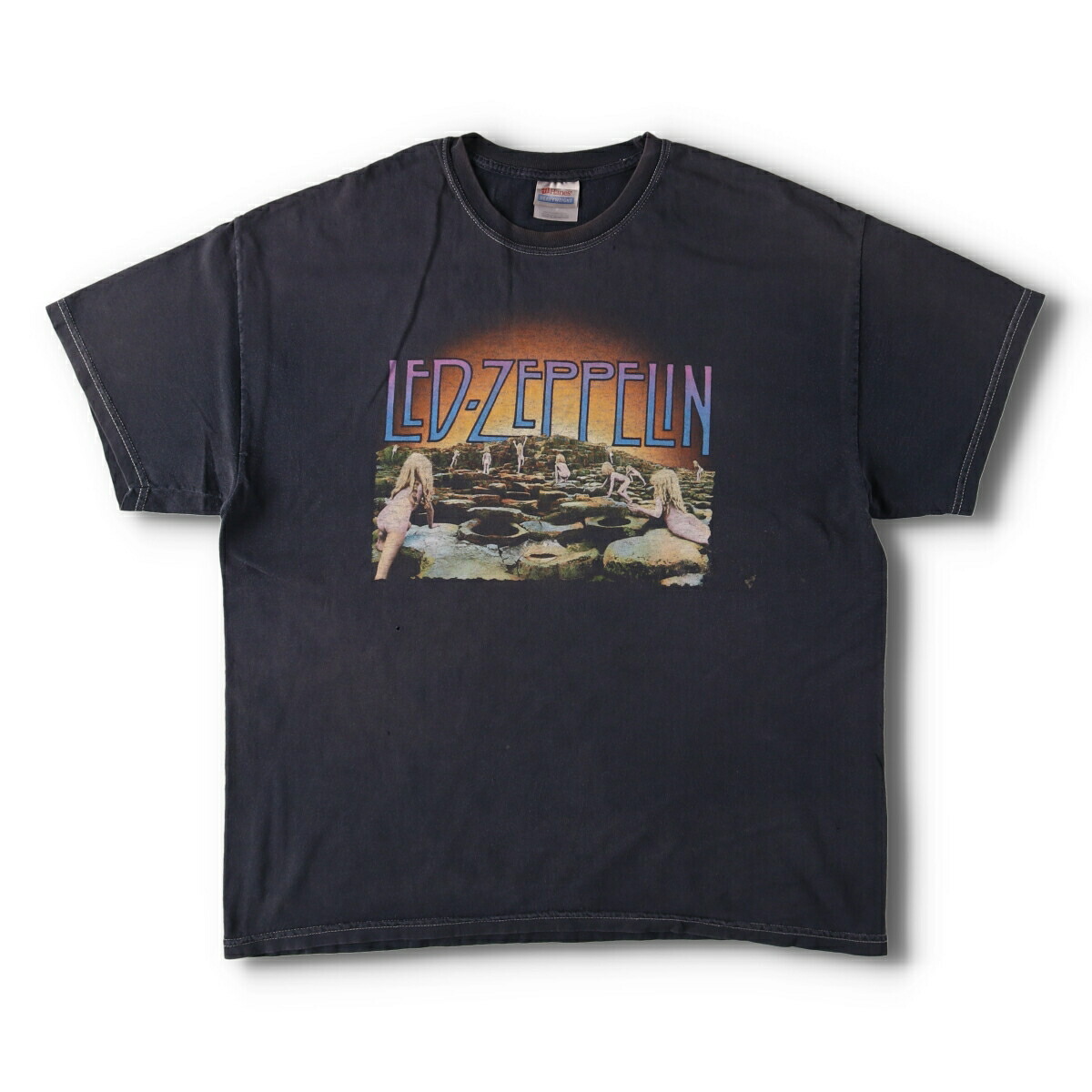 【楽天市場】古着 00'S ヘインズ Hanes LED ZEPPELIN レッドツェッペリン バンドTシャツ バンT メンズXL ...