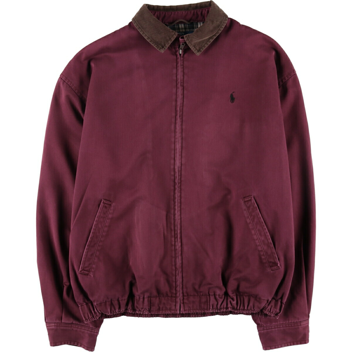 【楽天市場】古着 ラルフローレン Ralph Lauren POLO by Ralph Lauren コーデュロイ襟 スイングトップ スポーツ ...