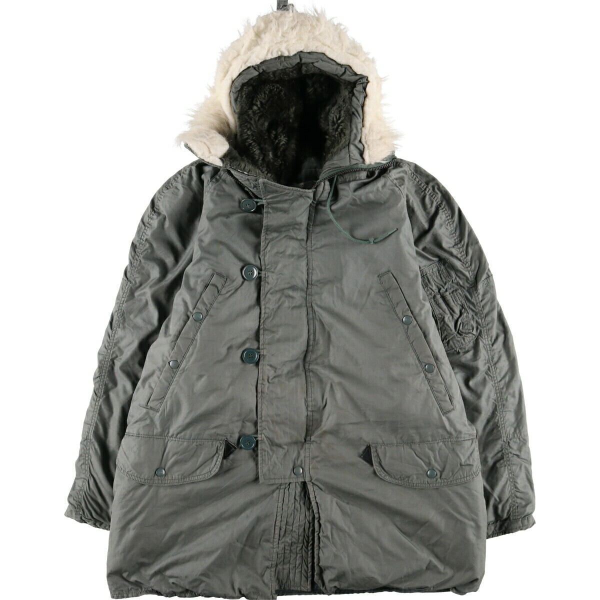 【楽天市場】古着 米軍実品 80'S N-3B ミリタリー フライトジャケット USA製 MEDIUM メンズM相当 ヴィンテージ /evb008114 【中古】 【241230】：古着屋JAM