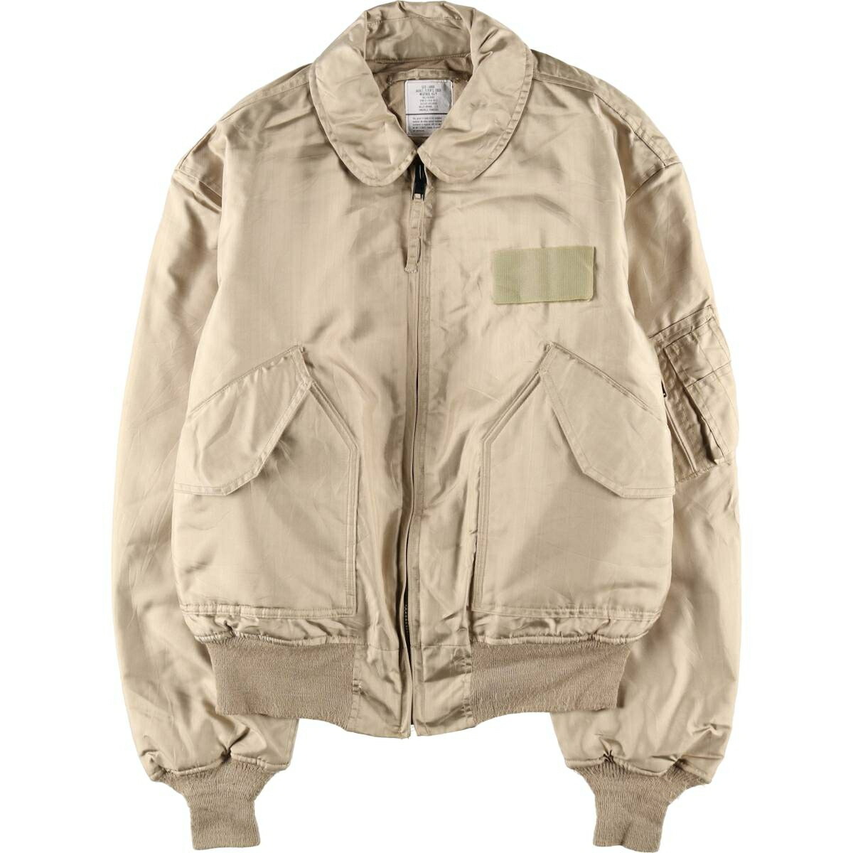 【楽天市場】古着 米軍実品 CWU-45/P ミリタリー フライトジャケット USA製 LARGE メンズL相当 /evb009155 【中古 ...