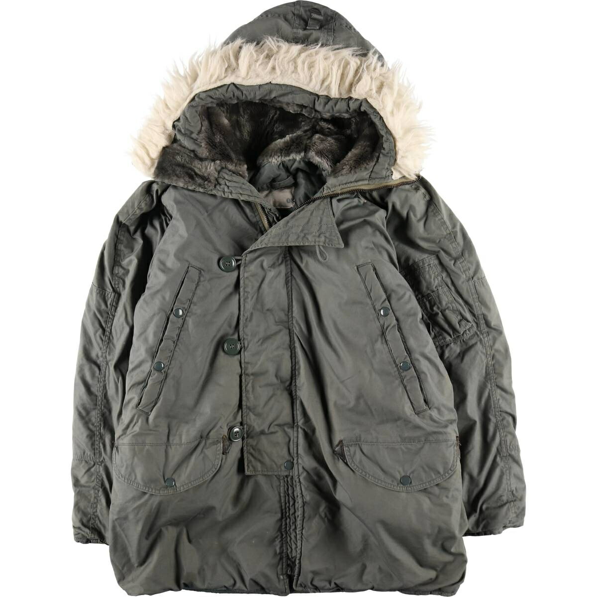 【楽天市場】古着 米軍 70'S~ N-3B ミリタリー フライトジャケット USA製 MEDIUM メンズM相当 ヴィンテージ /evb009577 【中古】 【250126】：古着屋JAM