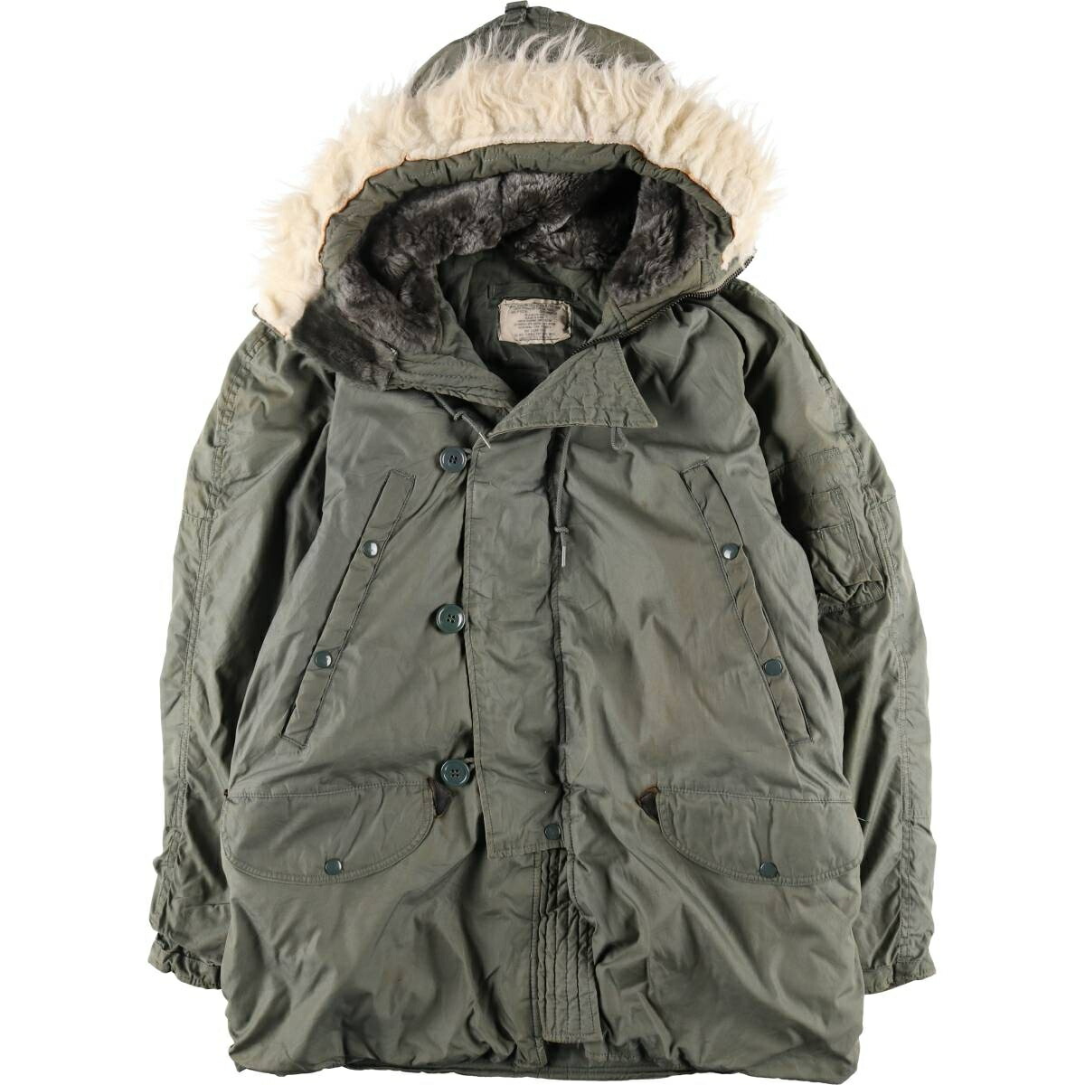 【楽天市場】古着 米軍実品 70'S N-3B ミリタリー フライトジャケット USA製 MEDIUM メンズM相当 ヴィンテージ /evb009751 【中古】 【250127】：古着屋JAM