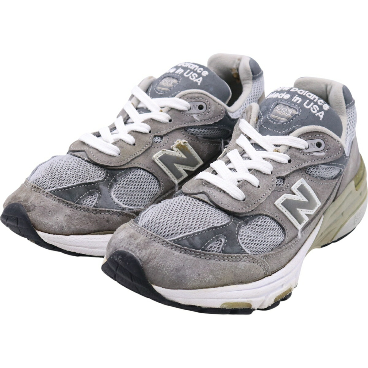 【楽天市場】古着 ニューバランス NEW BALANCE 993 スニーカー USA製 6 1/2 メンズ23.5cm相当 ...
