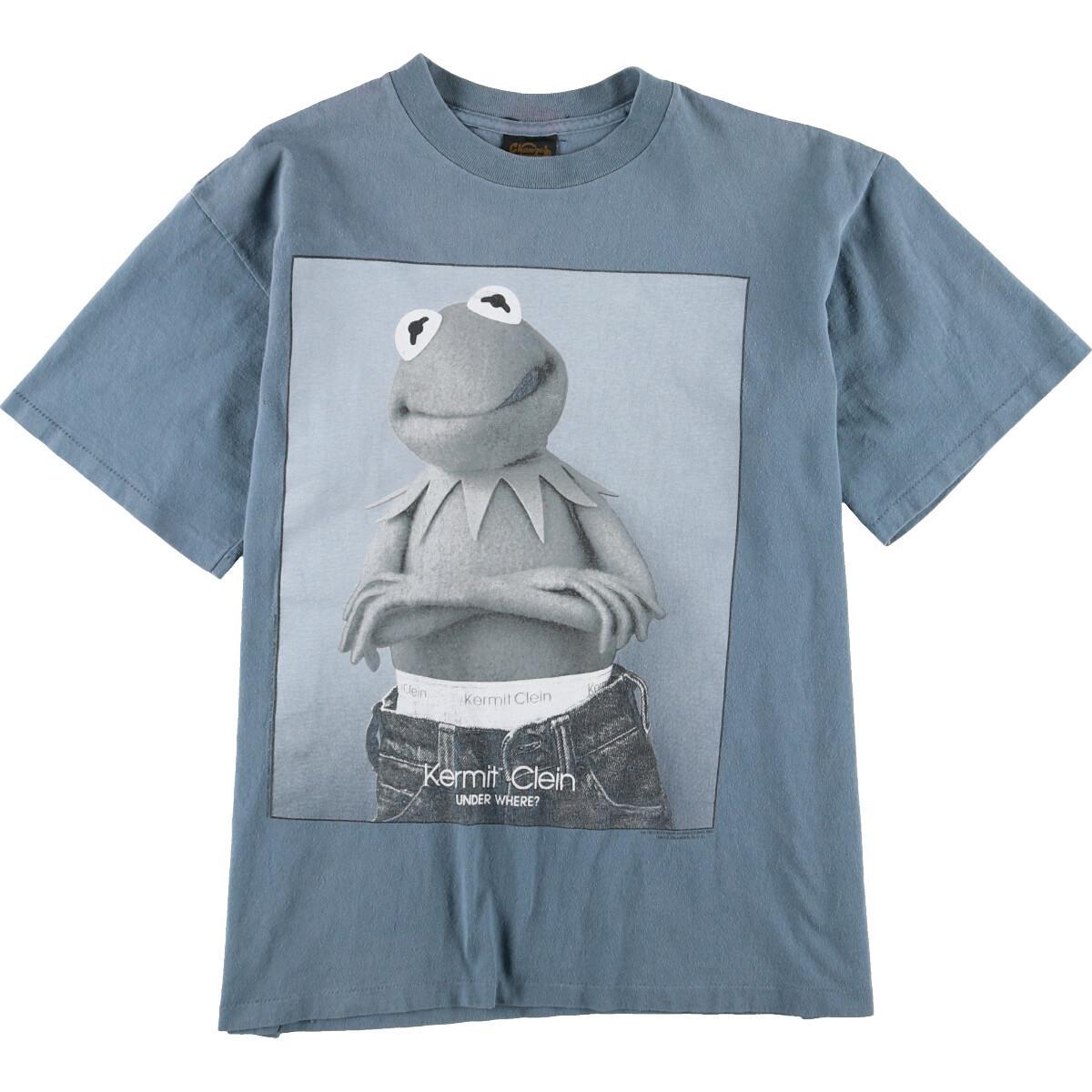 【楽天市場】90年代 Changes Kermit Clein カーミットクライン パロディプリントTシャツ USA製 メンズXL ...