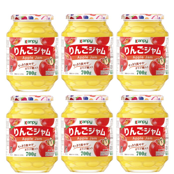 【楽天市場】ケース販売 送料無料カンピー りんごジャム 700g×6北海道・沖縄へは送料が発生いたします：SERENO[セレーノ]
