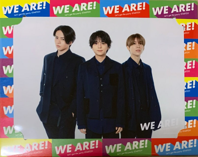 【楽天市場】 【新品】 2024 SEXY ZONE セクゾ Timelesz・【フォト】・WE ARE! Let's get the party STARTO！！ コンサートグッズ販売 ...