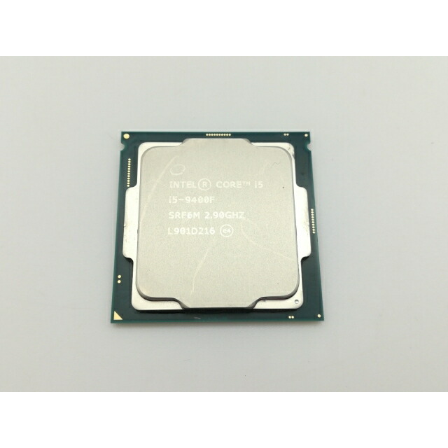 【楽天市場】【中古】Intel Core i5-9400F (2.9GHz/TB:4.1GHz/SRF6M/U0) bulk LGA1151/6C/6T/L3 9M/No iGPU ...