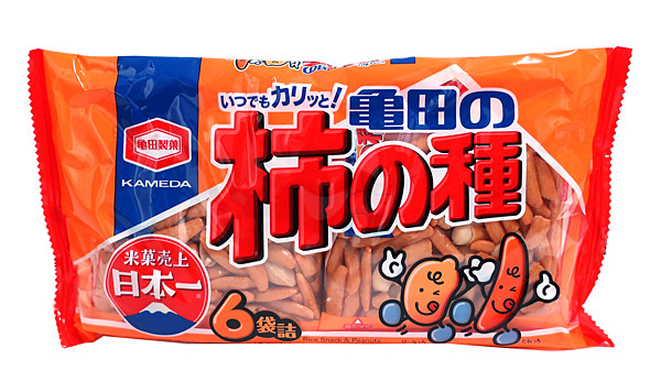 【楽天市場】★まとめ買い★ 亀田 柿の種6袋詰 180g ×12個【イージャパンモール】：イージャパンアンドカンパニーズ