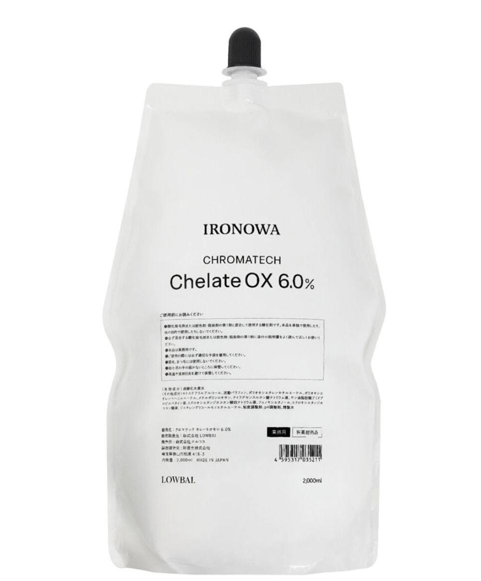 【楽天市場】イロノワ クロマテック キレートオキシ6％ 2000ml：Hair-b
