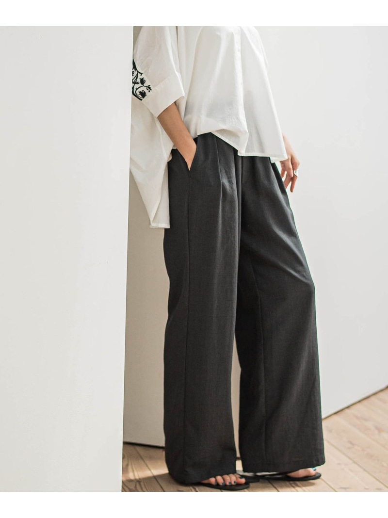 【楽天市場】タンブラーブッチャーイージーワイドパンツ≪手洗い可能 / セットアップ対応≫ MAYSON GREY メイソングレイ パンツ その他のパンツ グレー ブルー ブラック【送料無料 ...