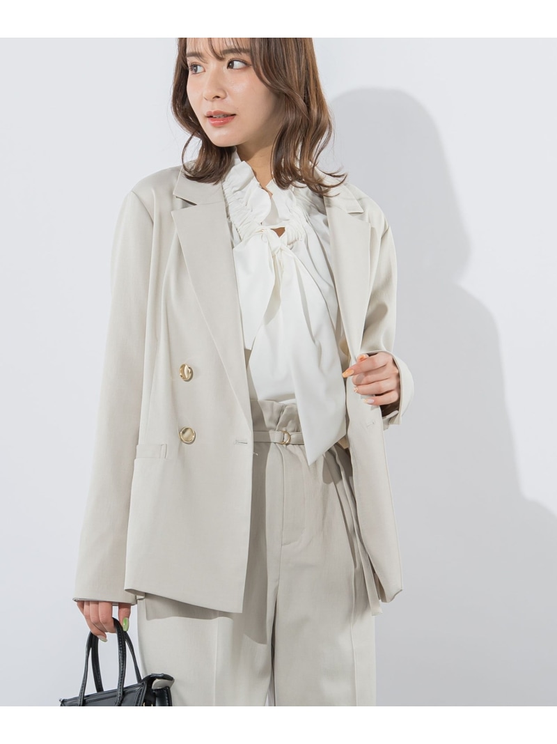 【楽天市場】【SALE／30%OFF】【オケージョンにも大活躍】ドライタッチジャケット《セットアップ対応/手洗い可能》 VICKY ビッキー ...