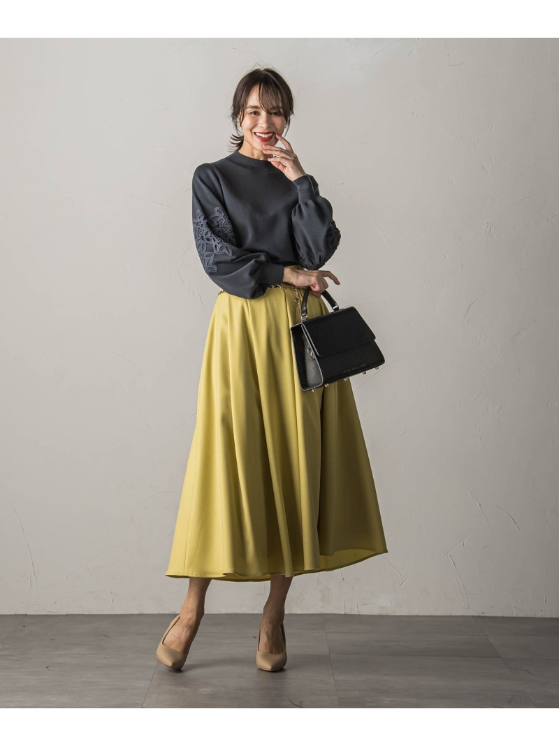 【楽天市場】【SALE／50%OFF】ラメサキソニーフレアースカート Viaggio Blu ビアッジョブルー スカート その他のスカート ...