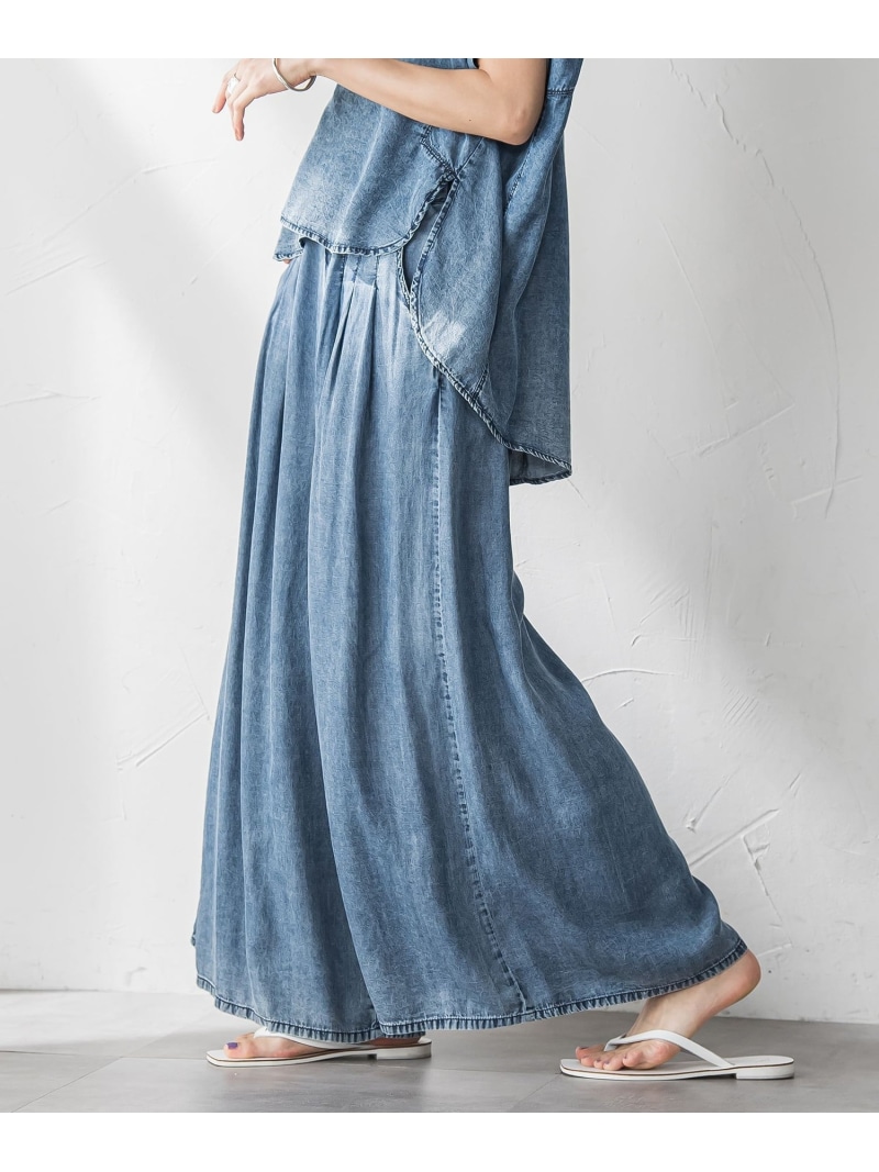 【楽天市場】【SALE／30%OFF】バイオシルクデニムフレアパンツ≪洗濯機で洗える≫ MAYSON GREY メイソングレイ パンツ その他 ...