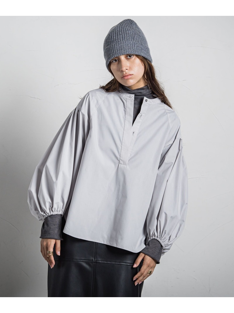 【楽天市場】【SALE／50%OFF】ボリュームスリーブブラウス≪洗濯機で洗える≫ MAYSON GREY メイソングレイ トップス シャツ・ブラウス グレー グリーン ブラック【RBA_E ...