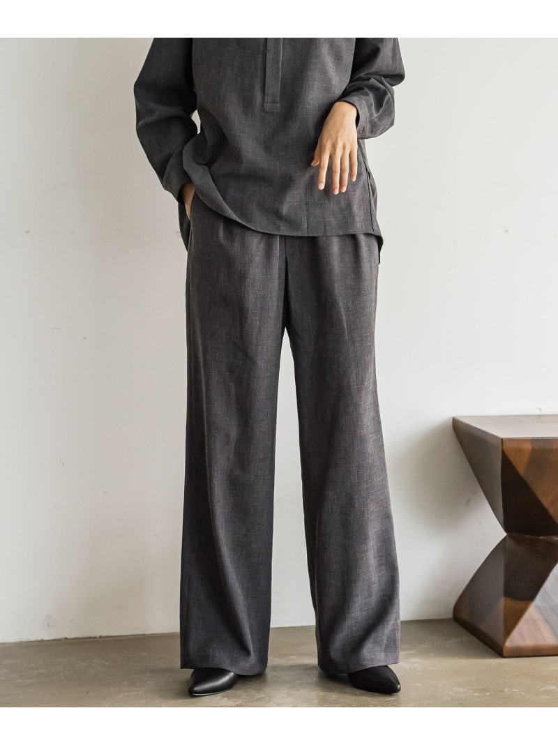 【楽天市場】イージーワイドパンツ≪洗濯機で洗える≫ MAYSON GREY メイソングレイ パンツ その他のパンツ グレー ブラック【送料無料】[Rakuten Fashion]：JAVA ...