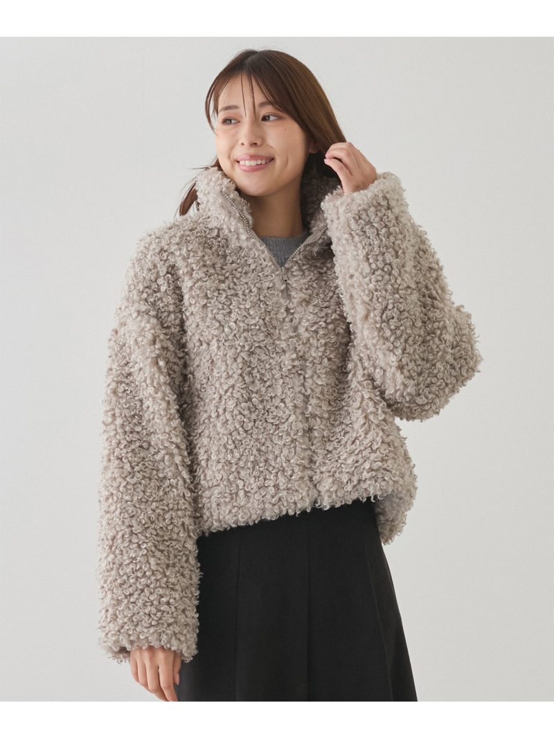 【楽天市場】【SALE／50%OFF】プードルファースタンドジャケット JAYRO ジャイロ ジャケット・アウター その他のジャケット ...