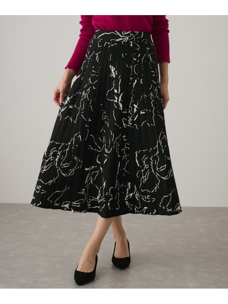 【楽天市場】【SALE／30%OFF】グラフィカルプリントロングスカート JAYRO ジャイロ スカート その他のスカート ブラック【RBA_E】【送料無料】[Rakuten Fashion ...