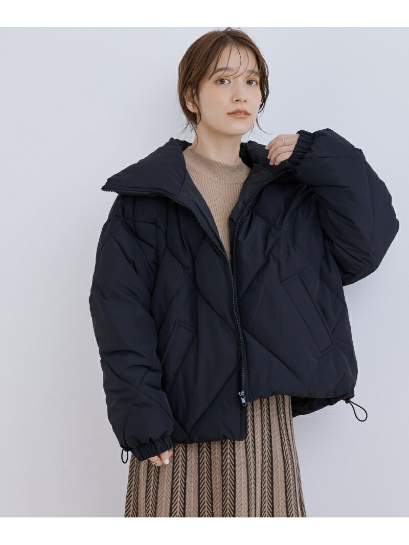 【楽天市場】【SALE／20%OFF】【EC限定】ダイヤキルトビッグカラーブルゾン JAYRO ジャイロ ジャケット・アウター ダウンジャケット・ダウンベスト ホワイト ブラック【RBA_E ...