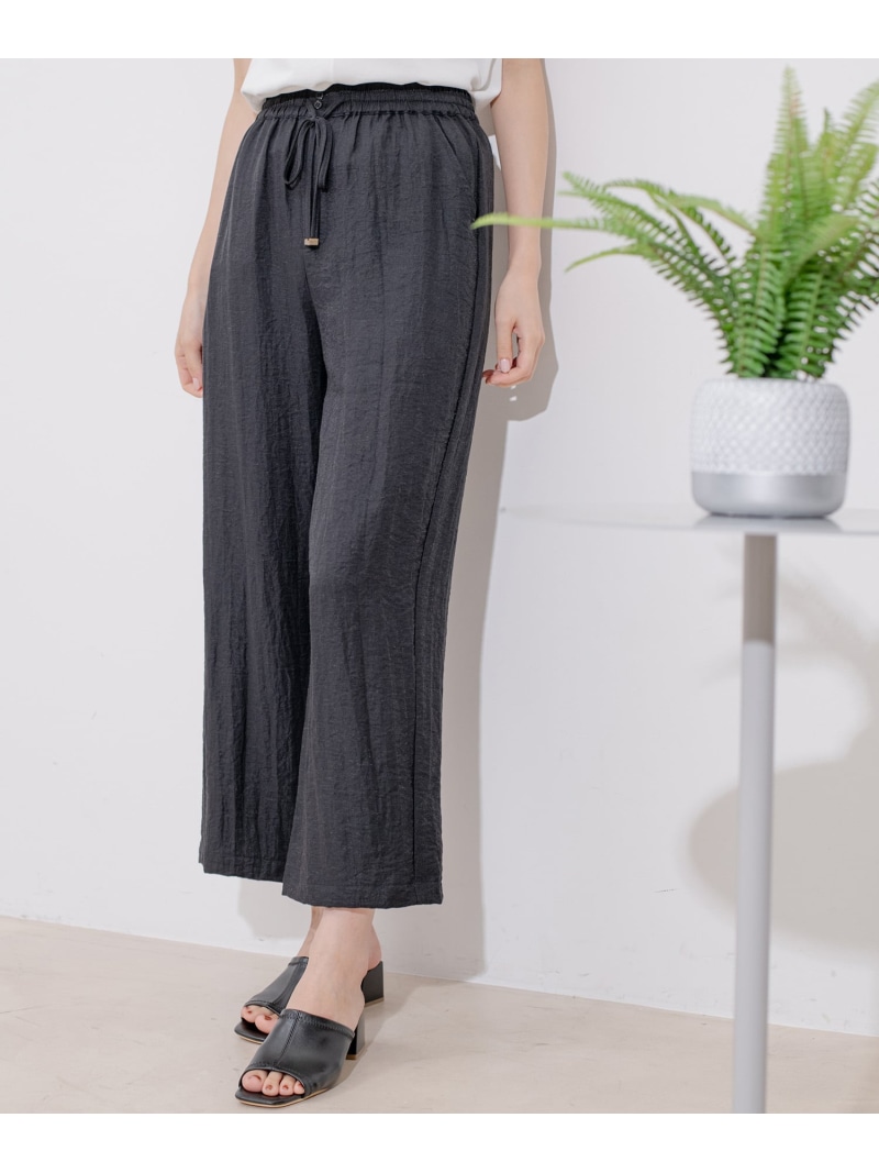 【楽天市場】【SALE／50%OFF】エステルスラブリラックスパンツ JAYRO ジャイロ パンツ その他のパンツ ブラック グレー ブラウン【RBA_E】【送料無料】[Rakuten ...