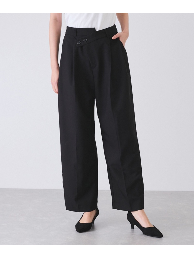 【楽天市場】クロスベルトパンツ JAYRO ジャイロ パンツ その他のパンツ ベージュ ブラック【送料無料】[Rakuten Fashion]：JAYRO