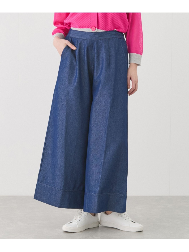 【楽天市場】【SALE／30%OFF】ライトデニムフレアパンツ JAYRO ジャイロ パンツ ジーンズ・デニムパンツ ネイビー ブルー【RBA_E】[Rakuten Fashion]：JAYRO