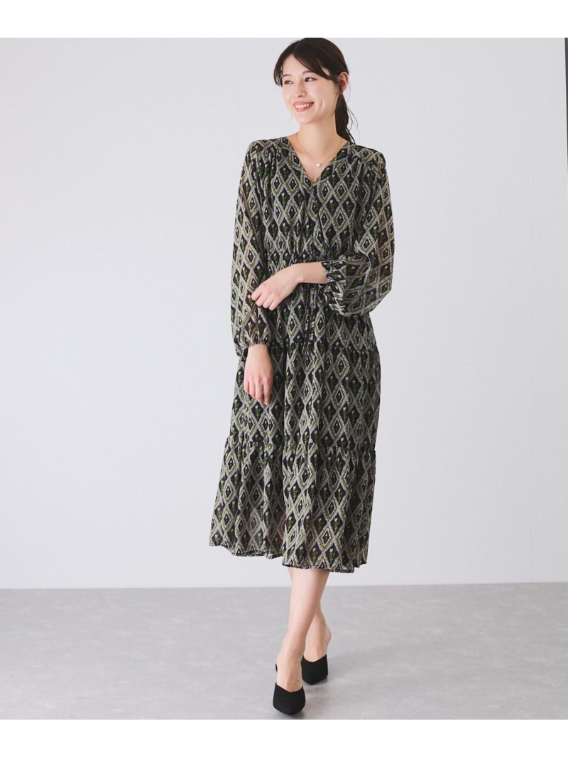 【楽天市場】【SALE／30%OFF】ダイヤ柄プリントワンピース JAYRO ジャイロ ワンピース・ドレス ワンピース【RBA_E】【送料無料】[Rakuten Fashion]：JAYRO