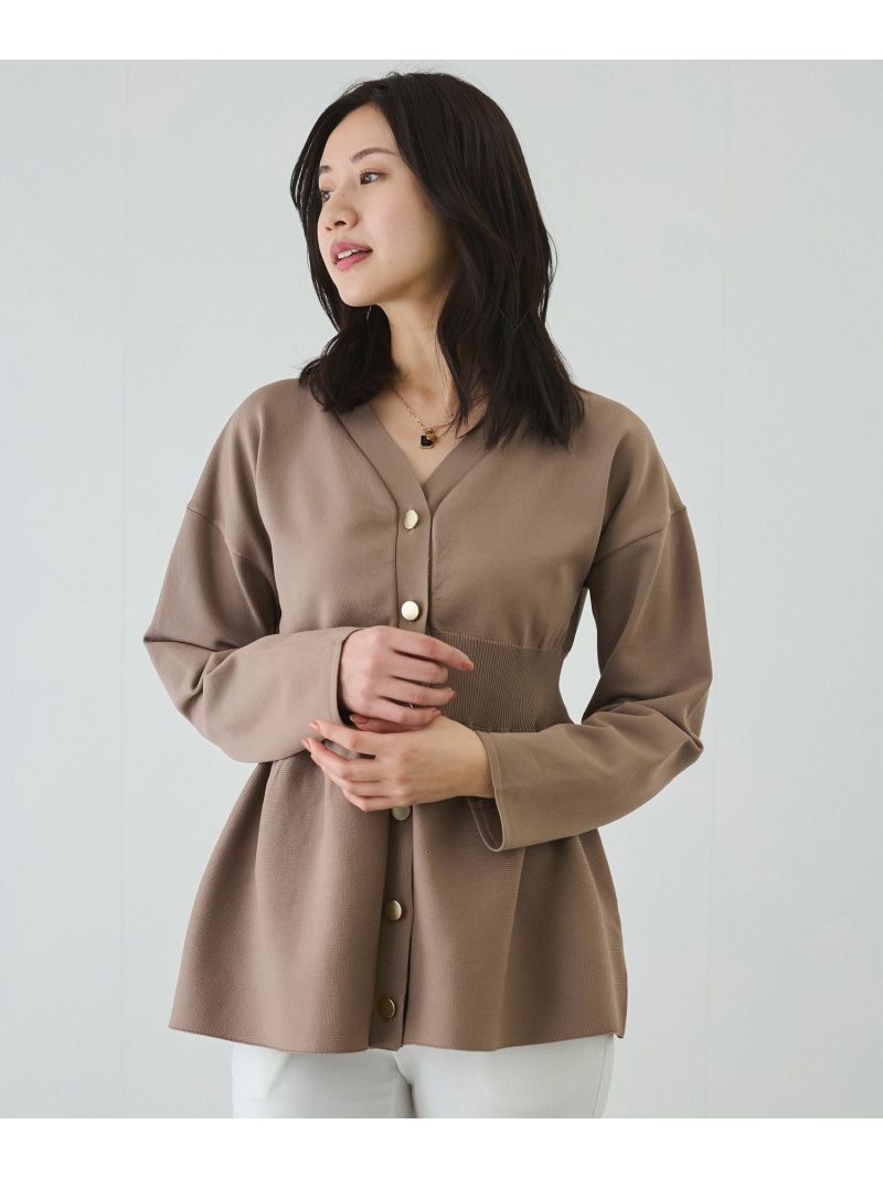 【楽天市場】【SALE／30%OFF】ペプラムカーディガン JAYRO ジャイロ トップス カーディガン ブラウン ホワイト ベージュ オレンジ【RBA_E】[Rakuten Fashion ...