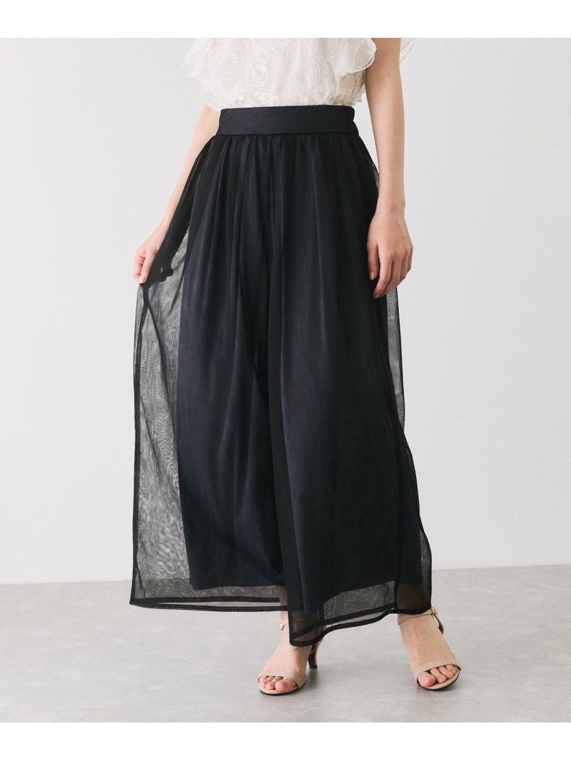 【楽天市場】【SALE／30%OFF】チュールワイドパンツ JAYRO ジャイロ パンツ その他のパンツ グレー ブラック【RBA_E】【送料 ...