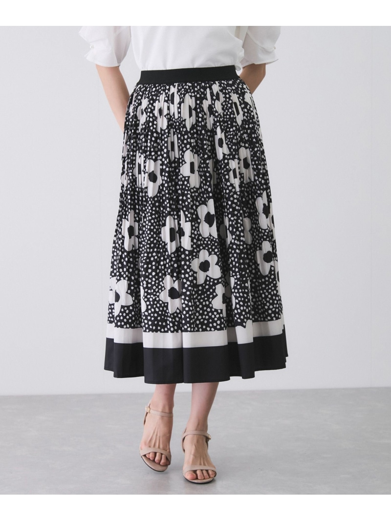 【楽天市場】【SALE／20%OFF】フラワープリントプリーツスカート JAYRO ジャイロ スカート その他のスカート ブラック【RBA_E】【送料無料】[Rakuten Fashion ...