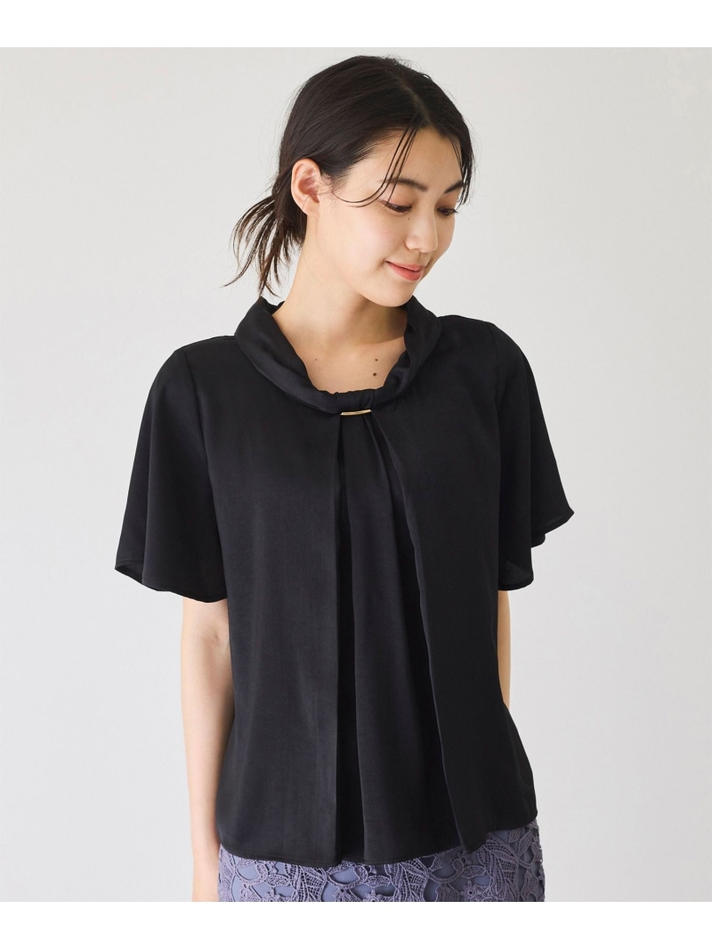 【楽天市場】【SALE／30%OFF】サテンシュリンクタイネックブラウス JAYRO ジャイロ トップス シャツ・ブラウス ブルー ホワイト ブラック【RBA_E】[Rakuten ...