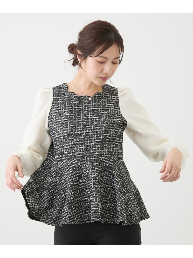 【楽天市場】スカラスクエアープルオーバー JAYRO ジャイロ トップス その他のトップス ベージュ ブラック【送料無料】[Rakuten Fashion]：JAYRO