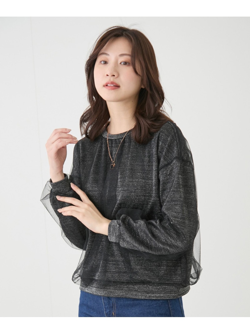 【楽天市場】【SALE／20%OFF】チュール重ねプルオーバー JAYRO ジャイロ トップス その他のトップス ピンク ブラック【RBA_E】【送料無料】[Rakuten Fashion ...