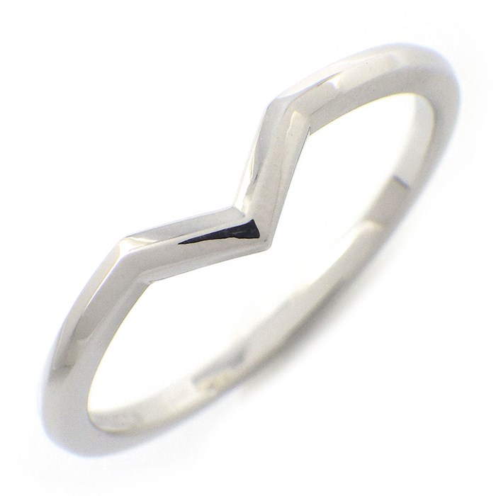 【楽天市場】ティファニー Tiffany & Co. リング V バンド PT950 14号 【中古】：ジェイビーワークス 楽天市場店