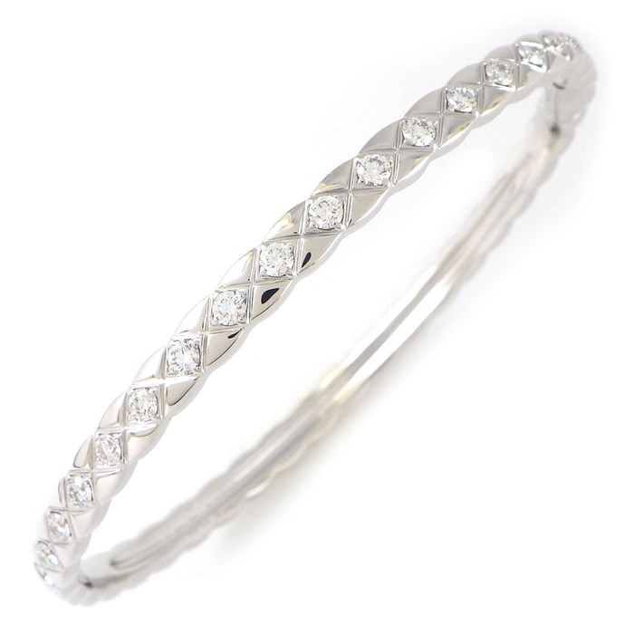 【楽天市場】シャネル CHANEL バングル ココクラッシュ ミニ J12809 フル 36ポイント ダイヤモンド 計1.28ct K18WG / #S 【中古】：ジェイビーワークス 楽天市場店