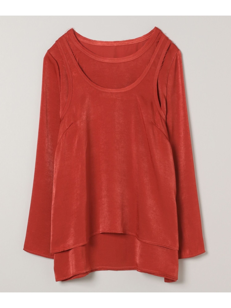 【楽天市場】【SALE／60%OFF】ビンテージサテン2P LS JEANASIS ジーナシス トップス カットソー・Tシャツ レッド ホワイト グレー【RBA_E】[Rakuten ...