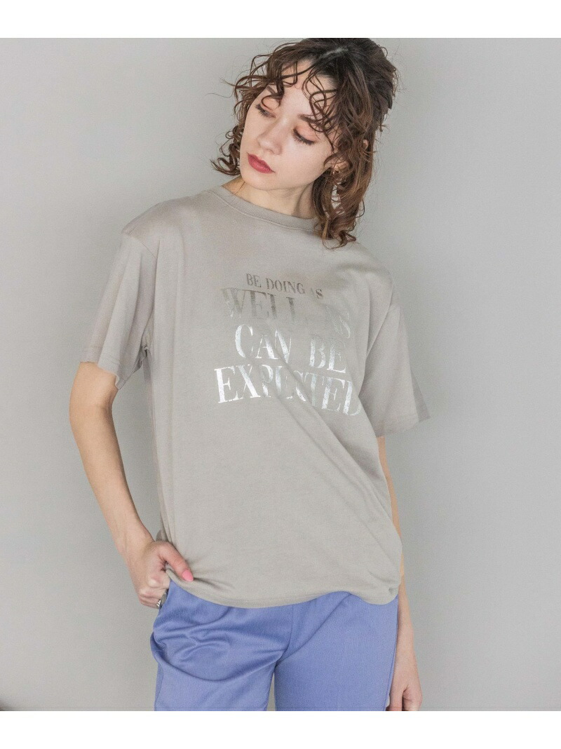 【楽天市場】【SALE／27%OFF】(W)ハクPTロゴTEE JEANASIS ジーナシス トップス カットソー・Tシャツ グレー ブラック ホワイト【RBA_E】[Rakuten ...