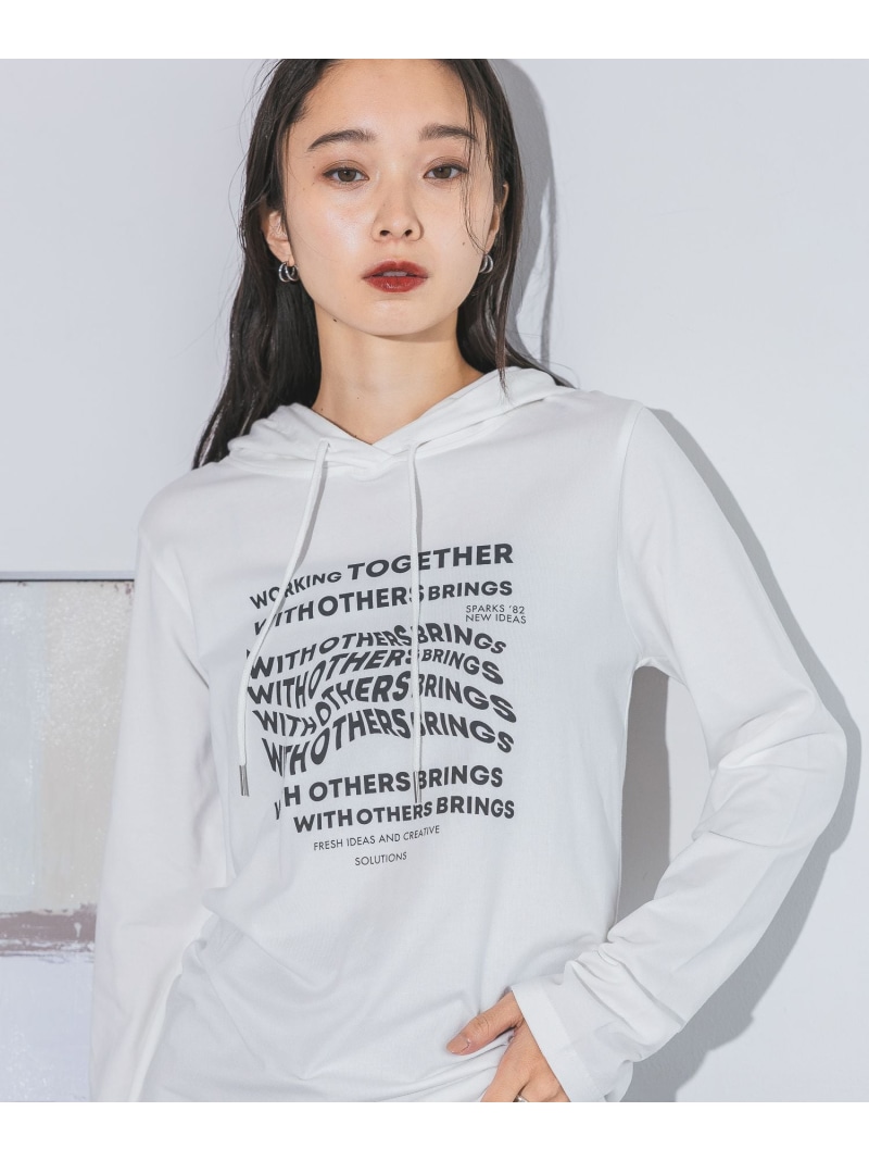 【楽天市場】【SALE／50%OFF】ストレッチフードLS JEANASIS ジーナシス トップス スウェット・トレーナー ブラック ホワイト【RBA_E】[Rakuten Fashion ...