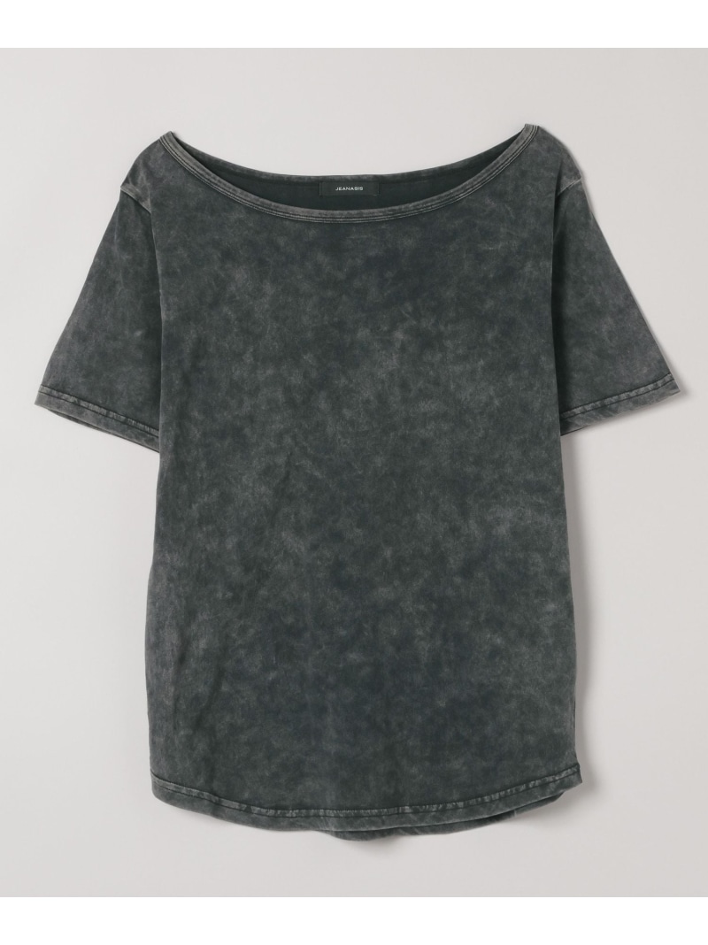【楽天市場】【SALE／20%OFF】ブリーチボートネックTEE SS JEANASIS ジーナシス トップス カットソー・Tシャツ ブラウン ブラック グレー【RBA_E】【送料無料 ...