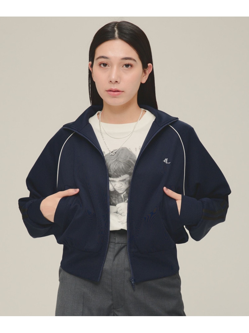 【楽天市場】Line Jersey Jacket eL ジーナシス ジャケット・アウター ブルゾン・ジャンパー ネイビー ブラウン【送料無料】[Rakuten Fashion ...