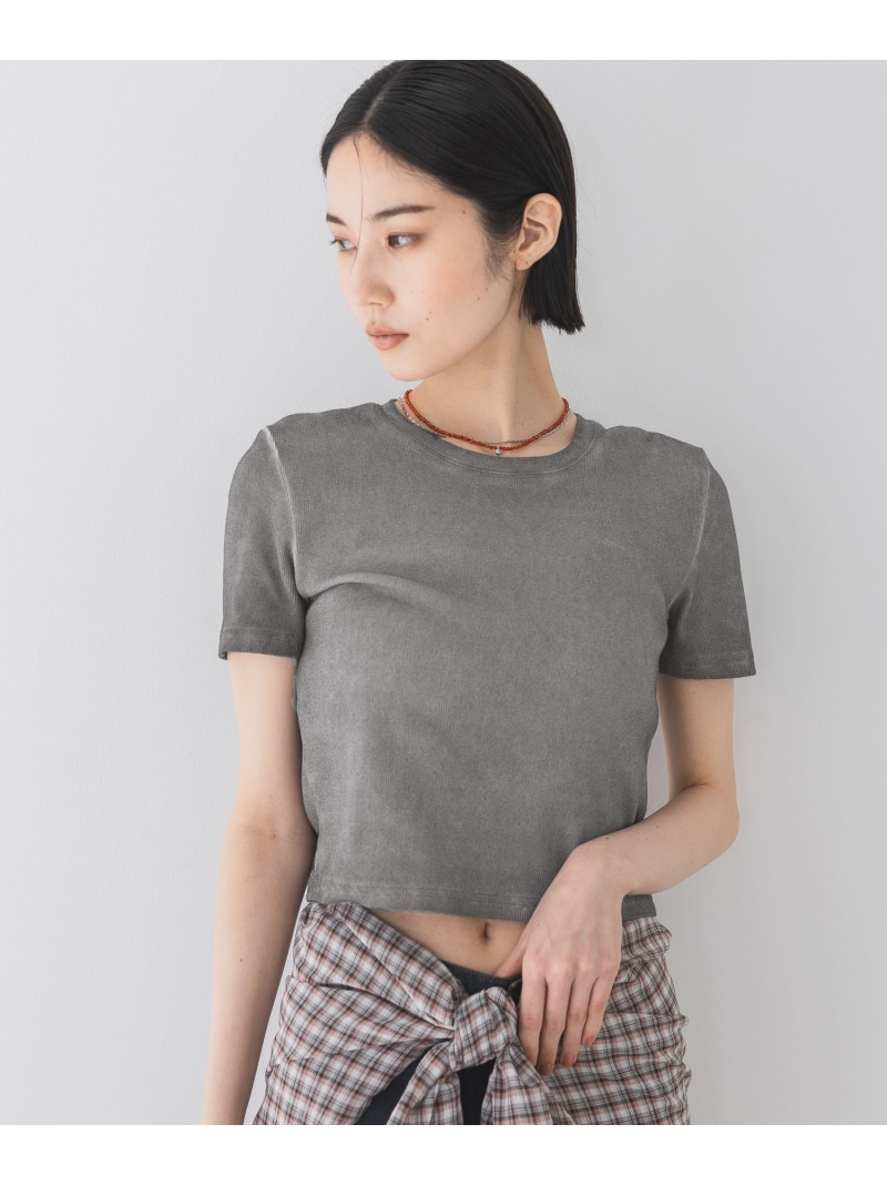 【楽天市場】コンパクトリブTEE SS JEANASIS ジーナシス トップス カットソー・Tシャツ ブラック グレー ホワイト【送料無料】[Rakuten Fashion]：JEANASIS ...