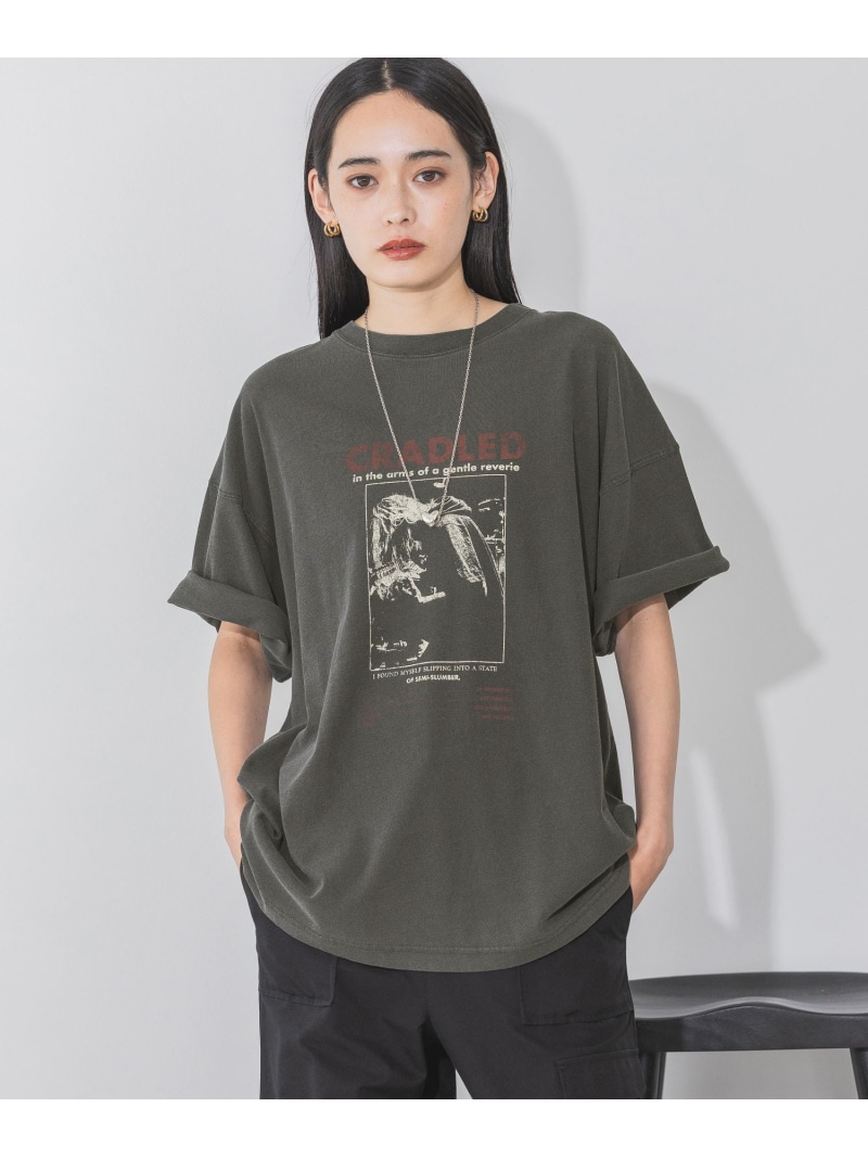 【楽天市場】【SALE／20%OFF】BANDヴィンテージTEE JEANASIS ジーナシス トップス カットソー・Tシャツ ホワイト グレー ベージュ ブラック【RBA_E】【送料無料 ...