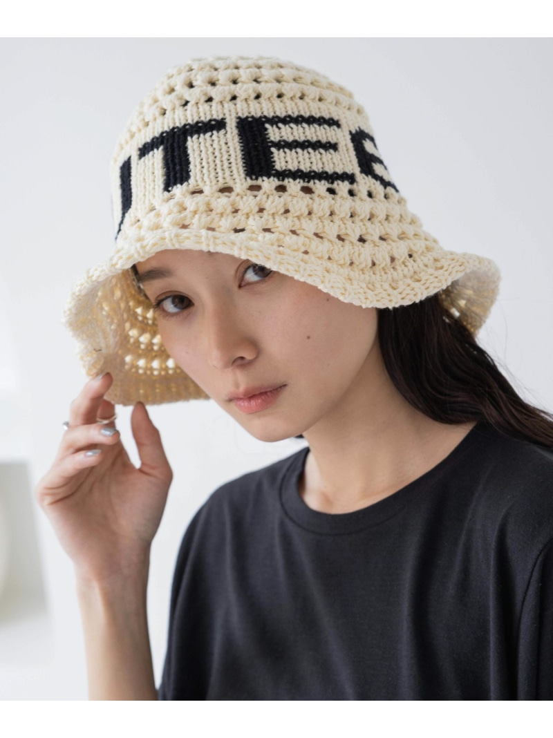 【楽天市場】ロゴアミサーモHAT JEANASIS ジーナシス 帽子 ハット ホワイト ブラック【先行予約】*[Rakuten Fashion]：JEANASIS／ジーナシス